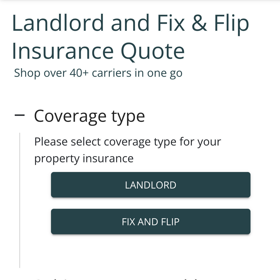 Fix and Flip and Landlord Insurance | OfferMarket
